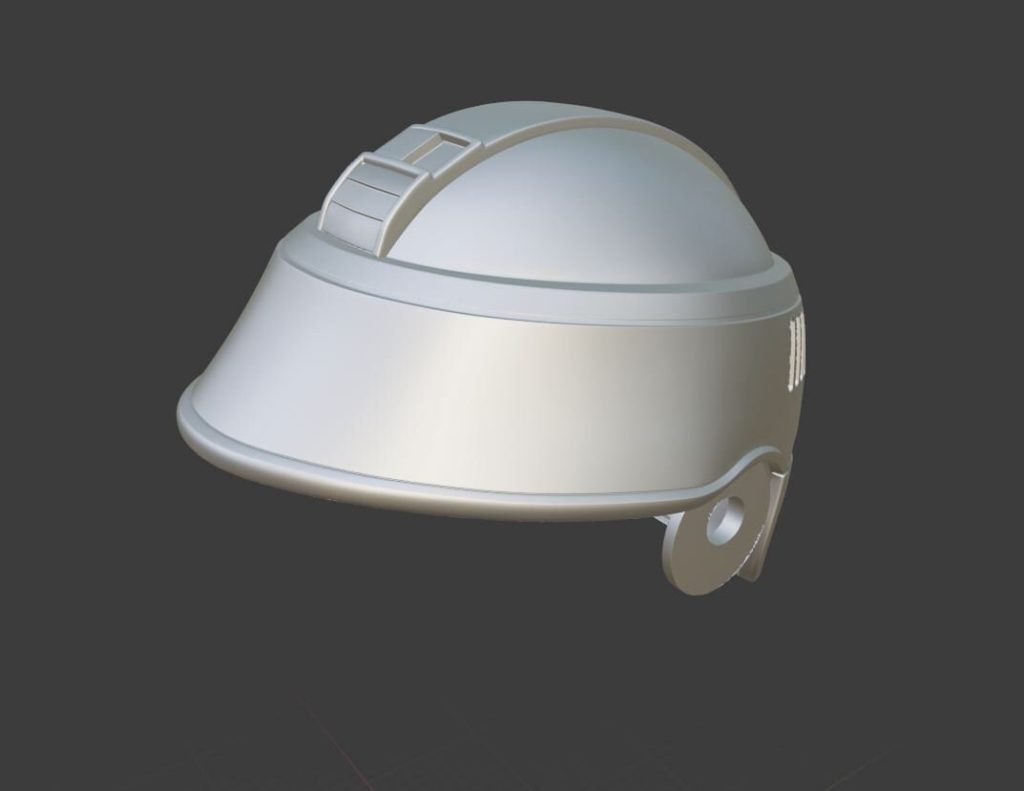 Fennec Shand – Helmet kit – both versions available – Ares Designs